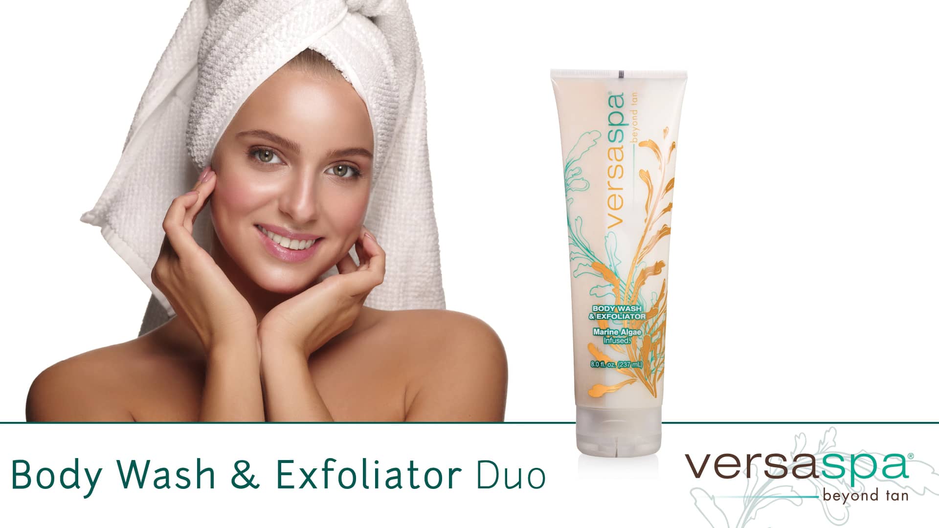 VersaSpa Body Wash & Exfoliator Duo on Vimeo