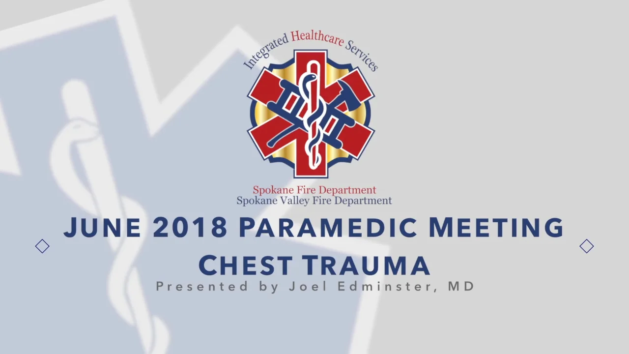 June 2018 Paramedic Meeting on Vimeo