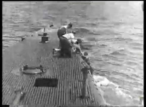 1944-09-02 - LTJG George Bush Rescued at Sea by the USS Finback on Vimeo