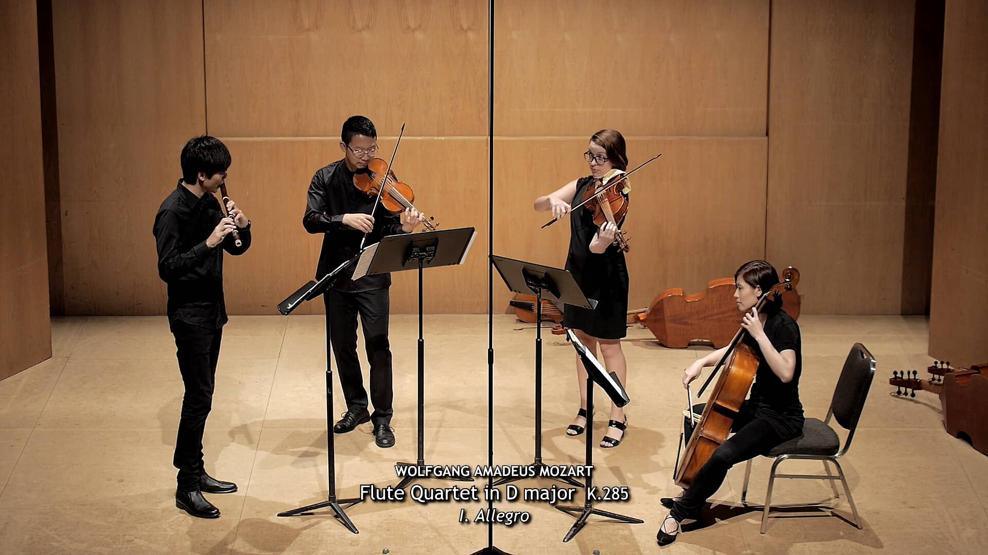 Mozart: Flute Quartet in D major, K.285 on Vimeo
