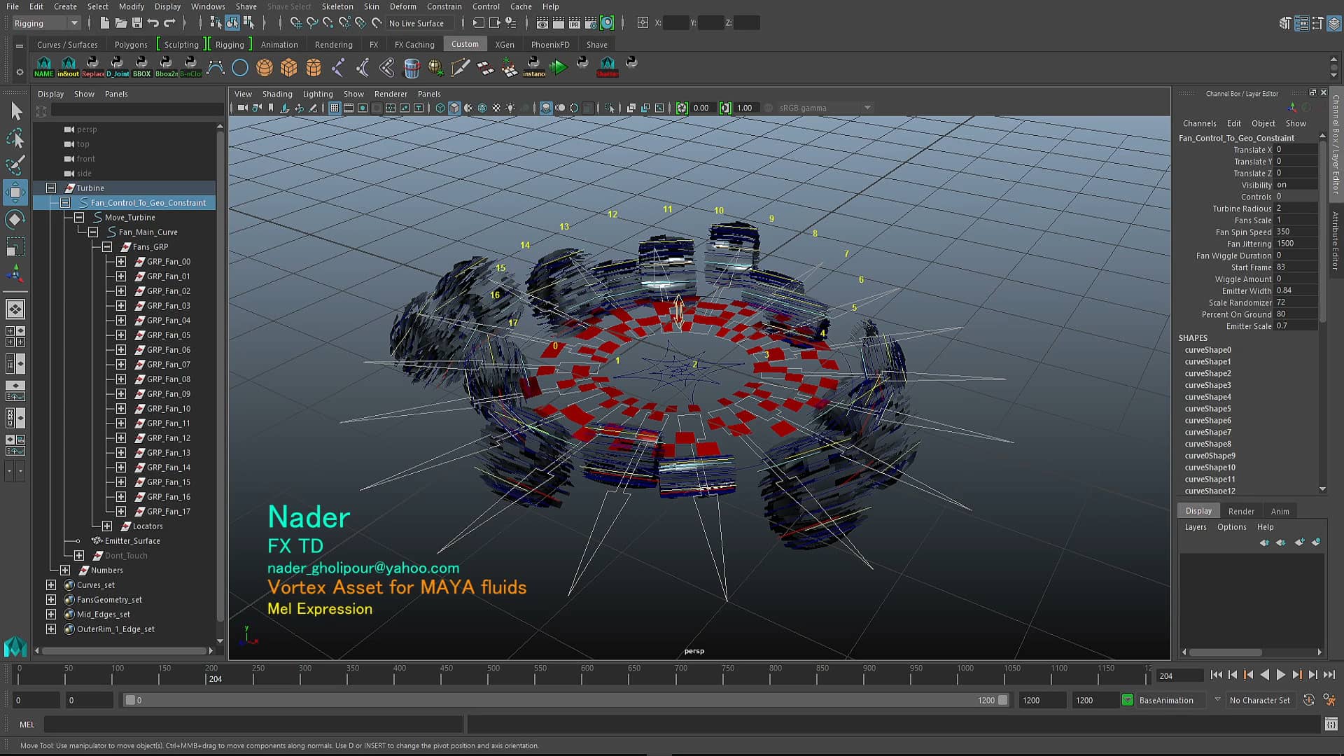 Maya Fluids Vortex Asset on Vimeo