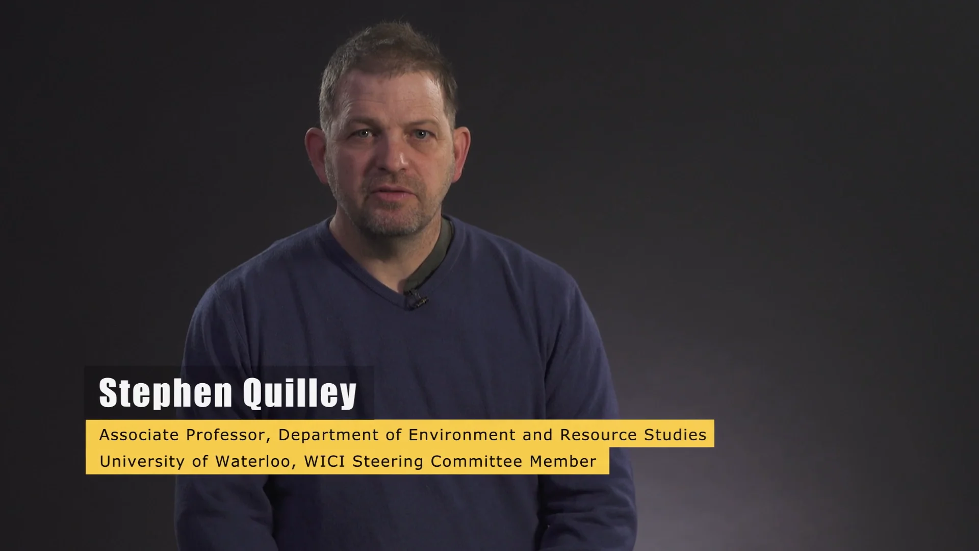 Stephen Quilley on Vimeo