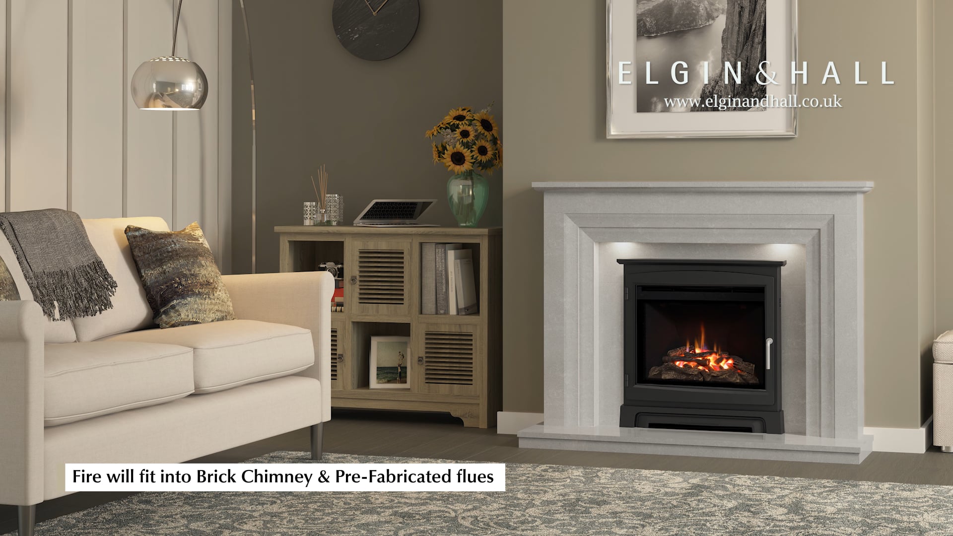 Elgin & Hall. 22" Calleos (AKA Chollerton) High Efficiency Widescreen ...