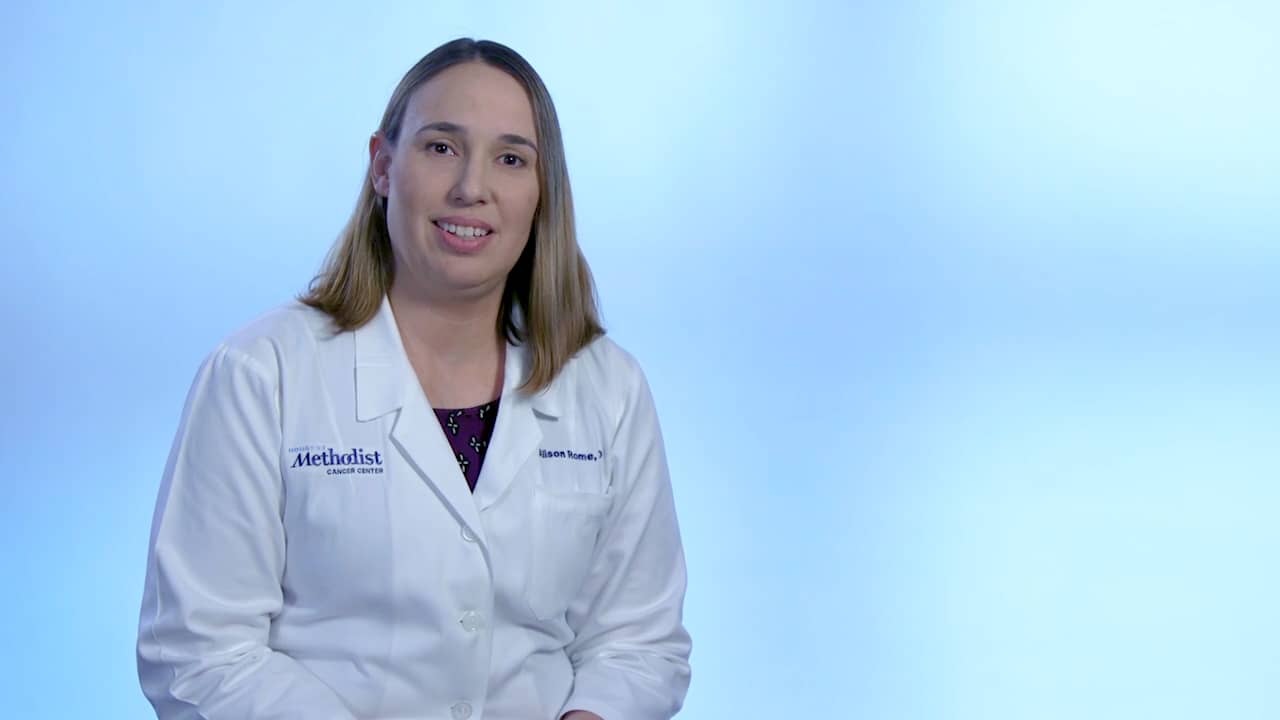 Houston Methodist West Hospital: Alison Rome, MD on Vimeo