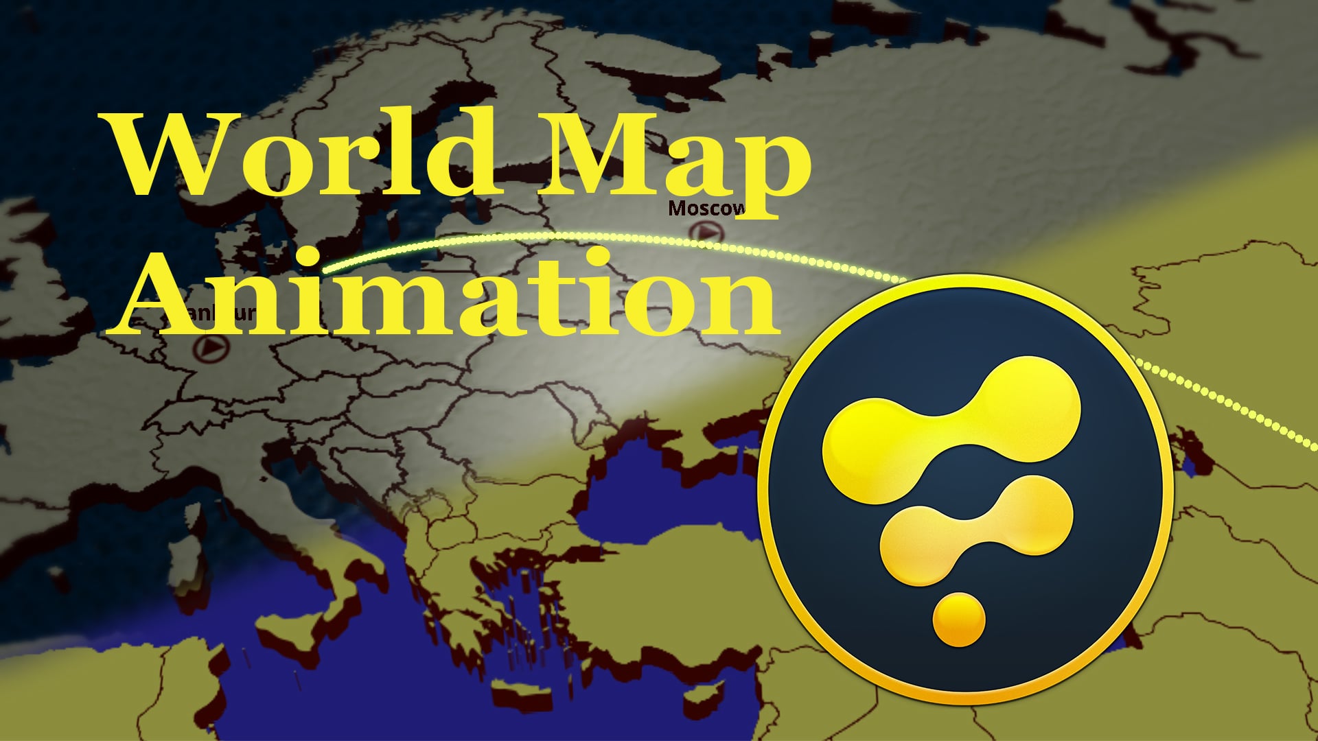 Blackmagic Fusion - World Map Animation (1/3) on Vimeo
