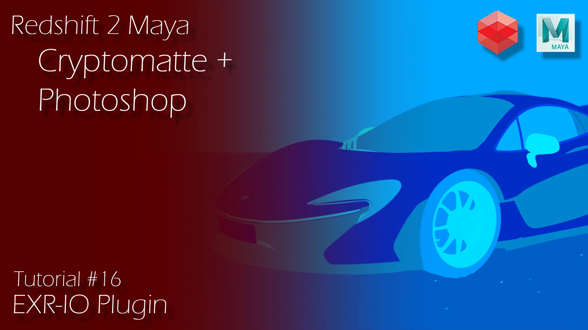 Redshift 2 Maya - Tutorial #16 - Cryptomatte + Photoshop