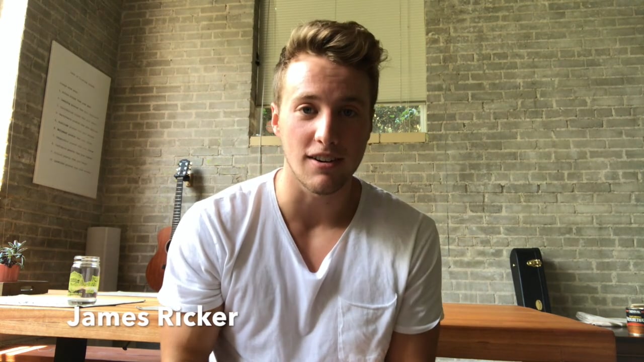 Welcome James Ricker! on Vimeo