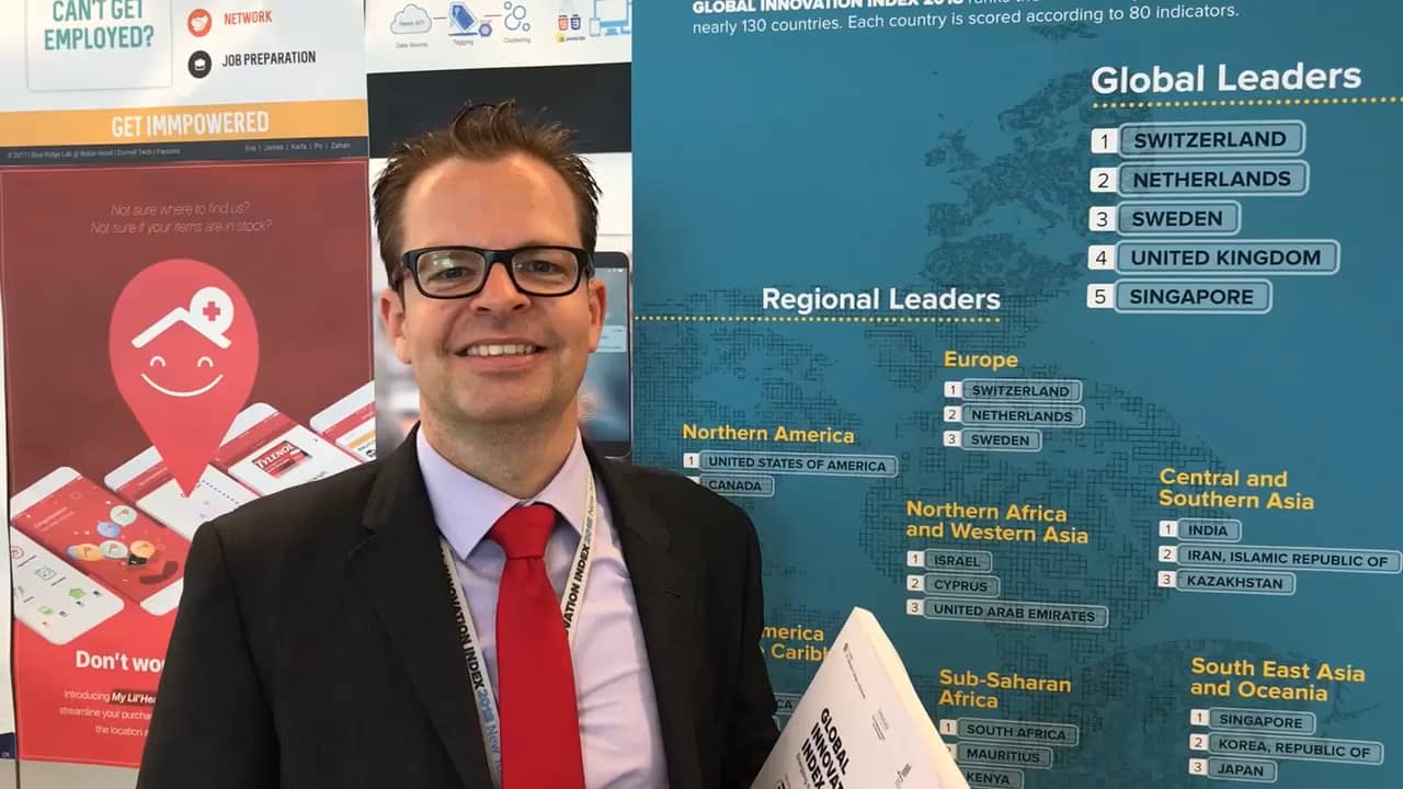 Sacha Wunsch-Vincent on the Global Innovation Index 2018 on Vimeo