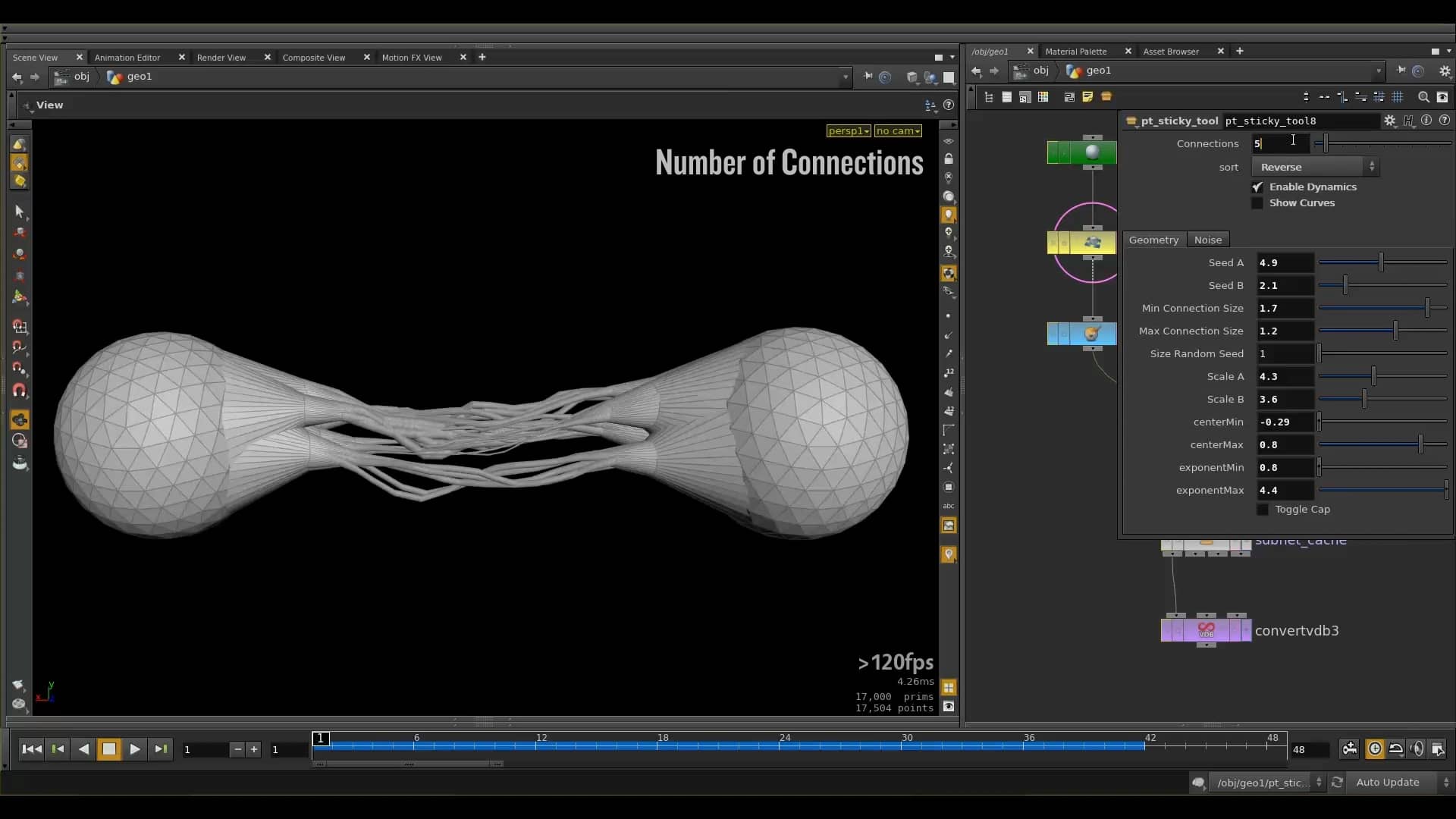 Sticky Tool in Houdini on Vimeo