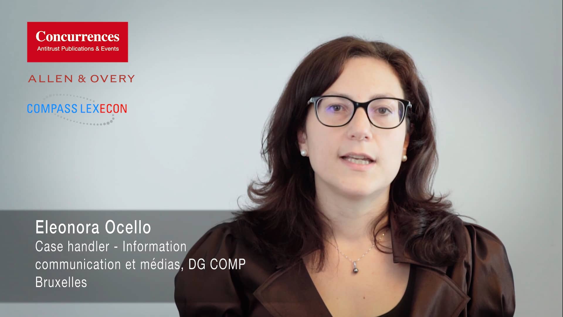 Eleonora Ocello (DG COMP) 180524 on Vimeo