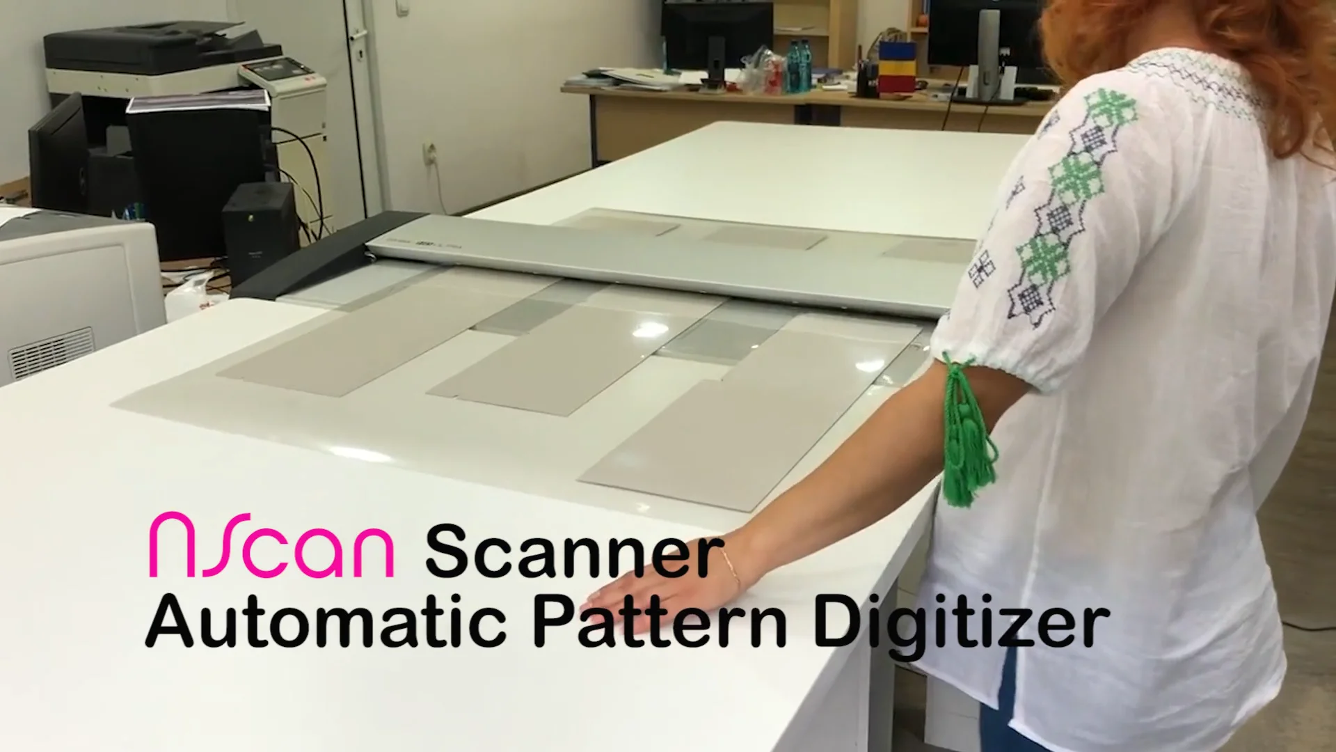 Pattern Digitizing: NScan Pattern Digitizing Scanner for CAD/CAM