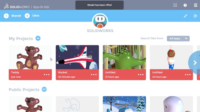 SOLIDWORKS Apps for Kids | SOLIDWORKS