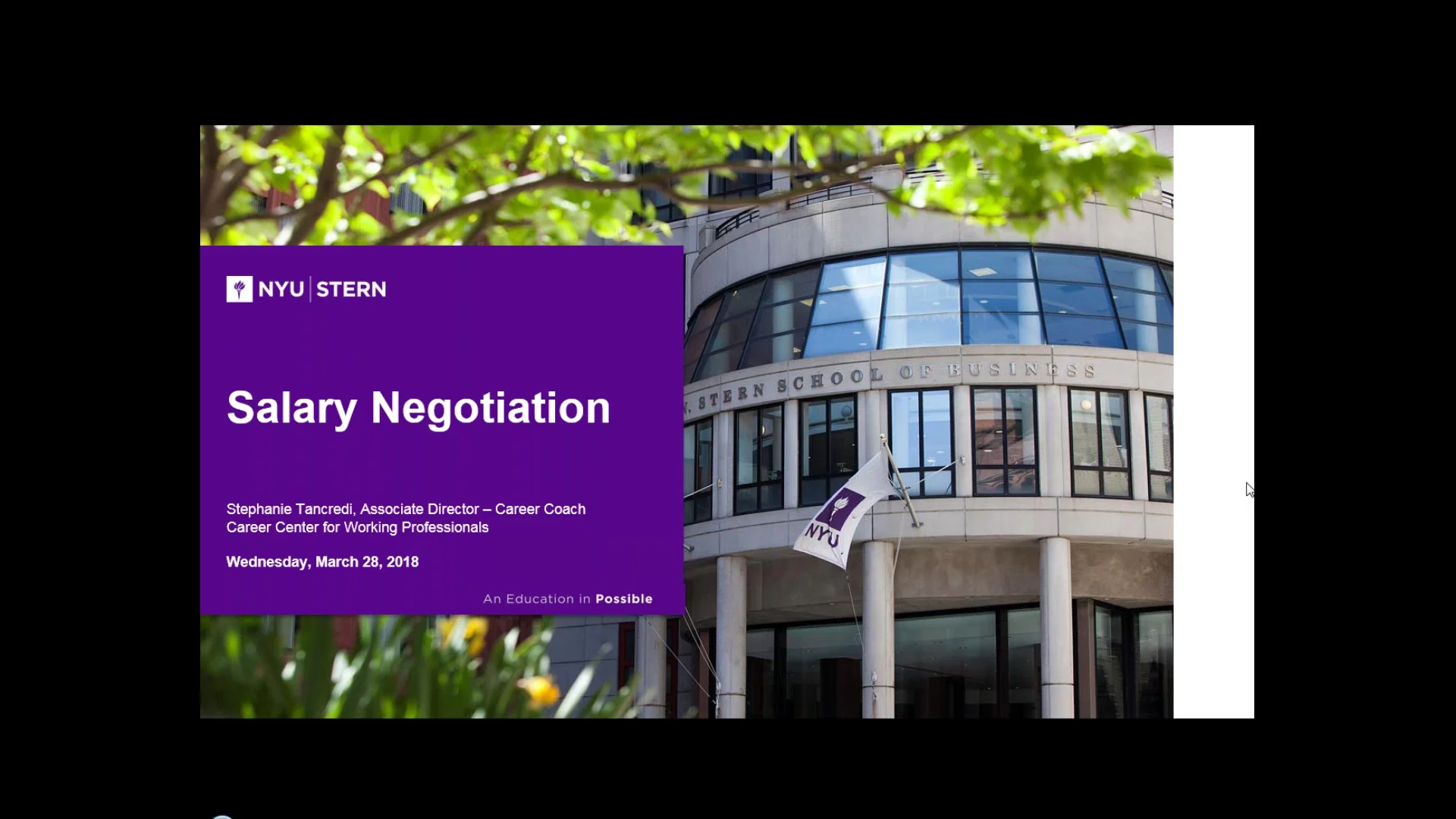 Salary Negotiation on Vimeo