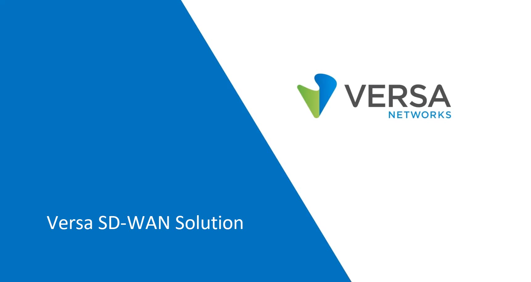 Versa SD-WAN Solution Overview on Vimeo