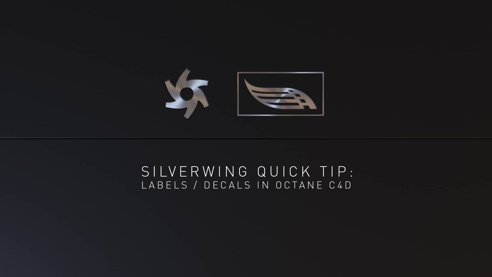 Silverwing Quck Tip: Placing Labels / Decals in Octane C4D on Vimeo