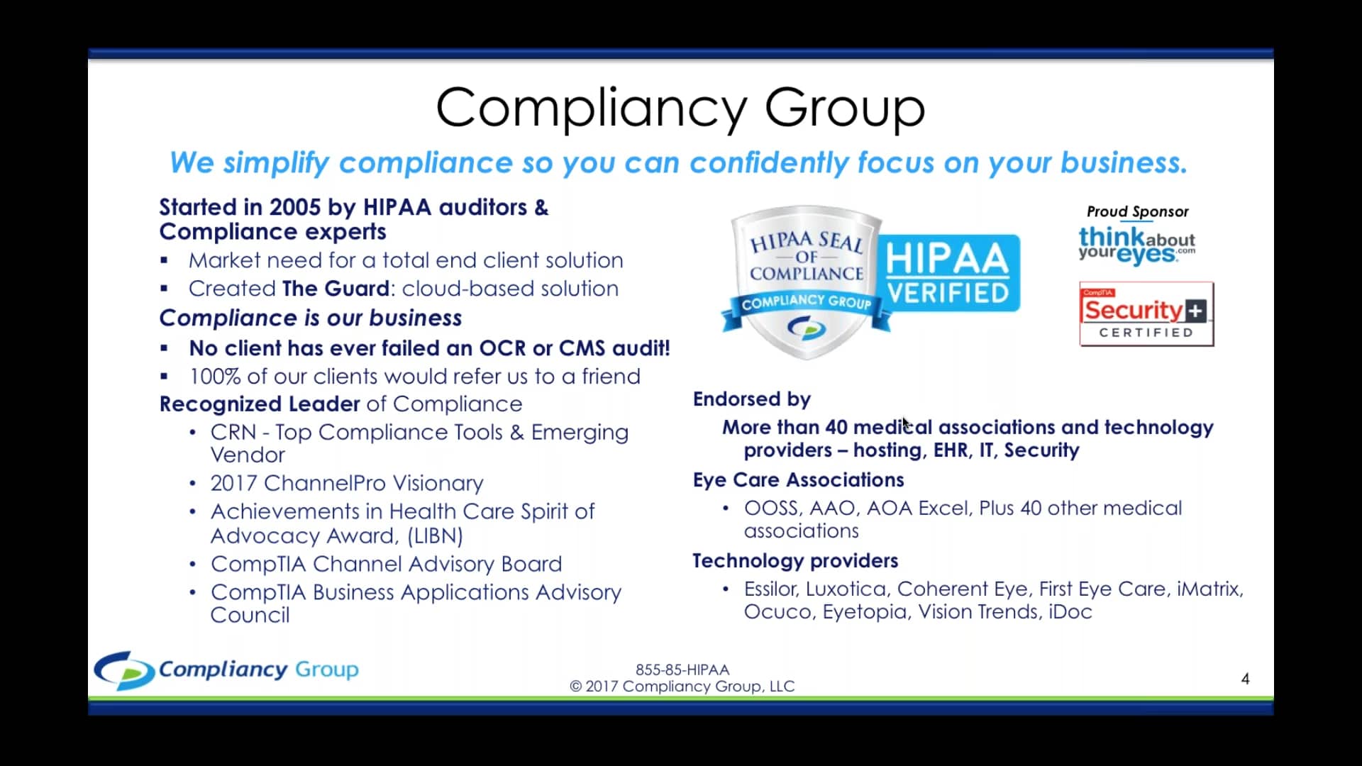 HIPAA 101: The 30-Minute Guide to Understanding Compliance on Vimeo