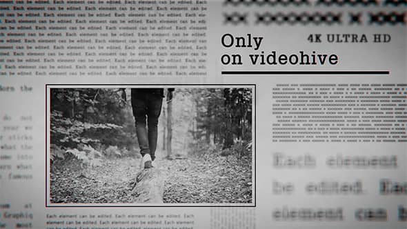 Newspaper Slideshow 4K Motion Graphics on Vimeo