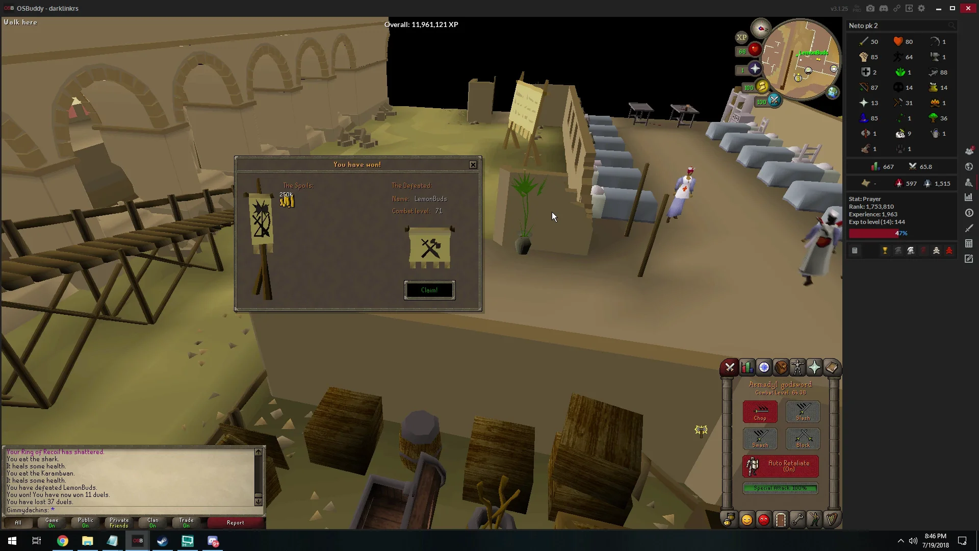 Runescape duel on Vimeo