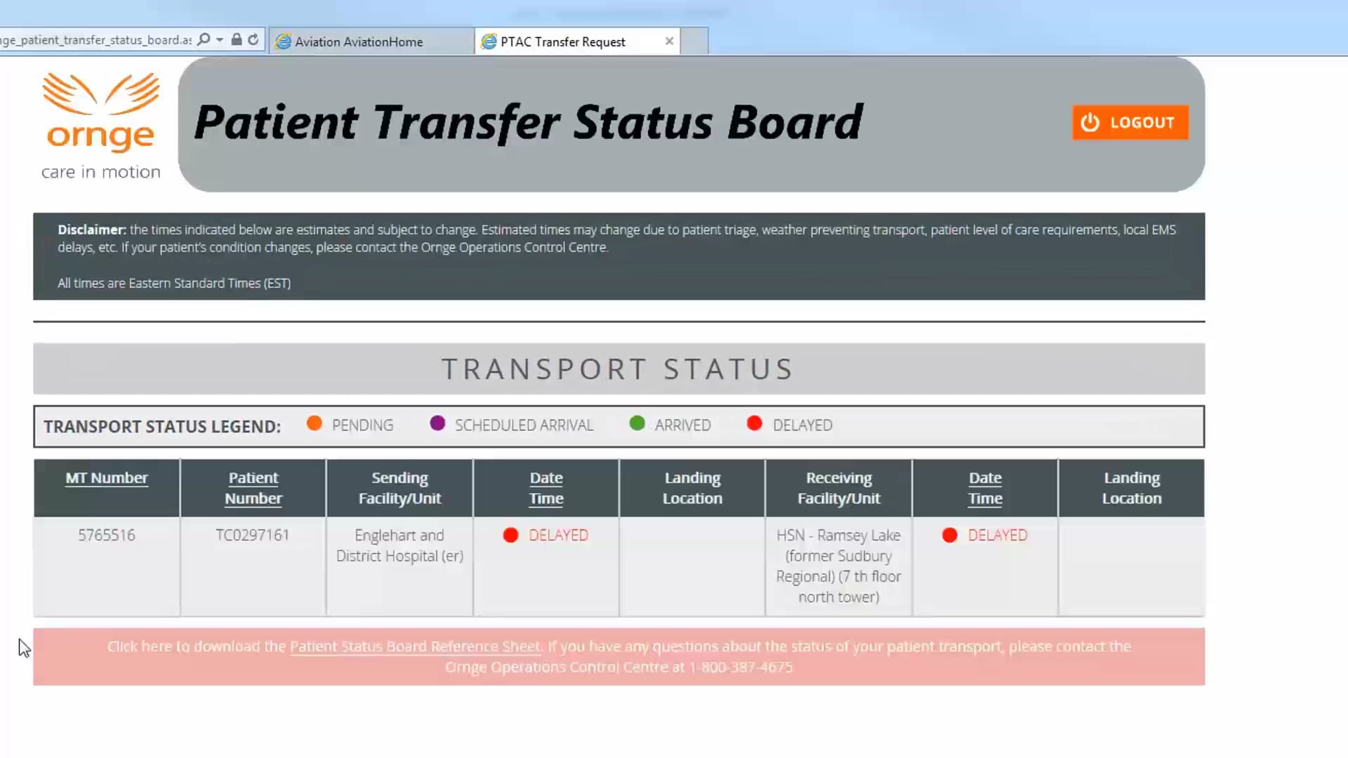 Patient Transfer Status Board on Vimeo
