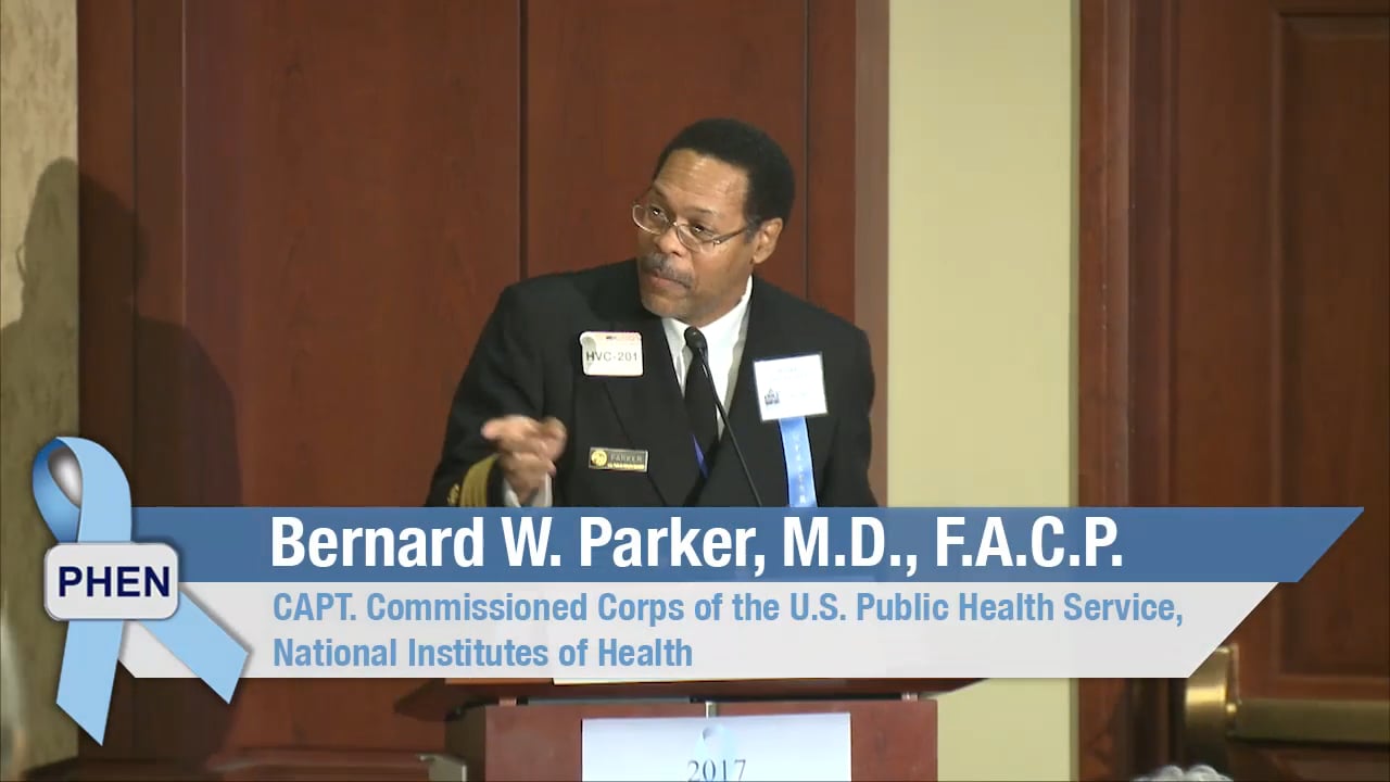 2017 Summit: Bernard W. Parker, MD, FACP discusses disparities and research