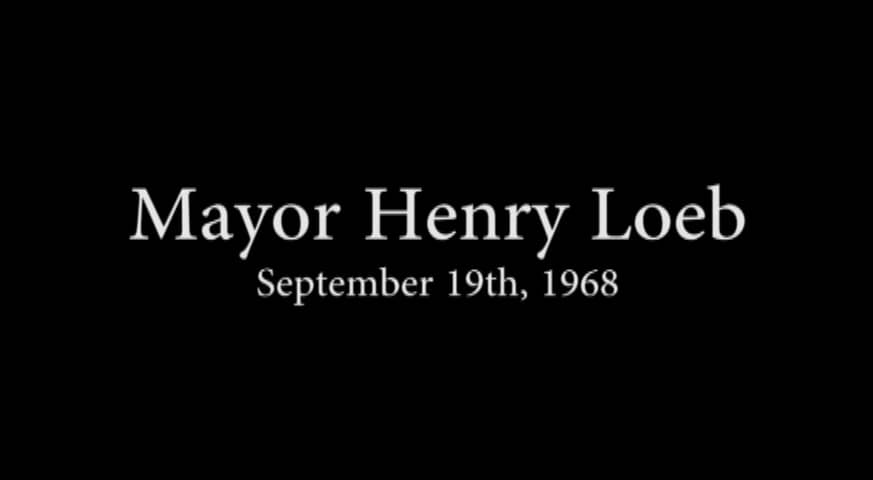 Henry Loeb, Memphis Mayor, September 19th 1968 on Vimeo