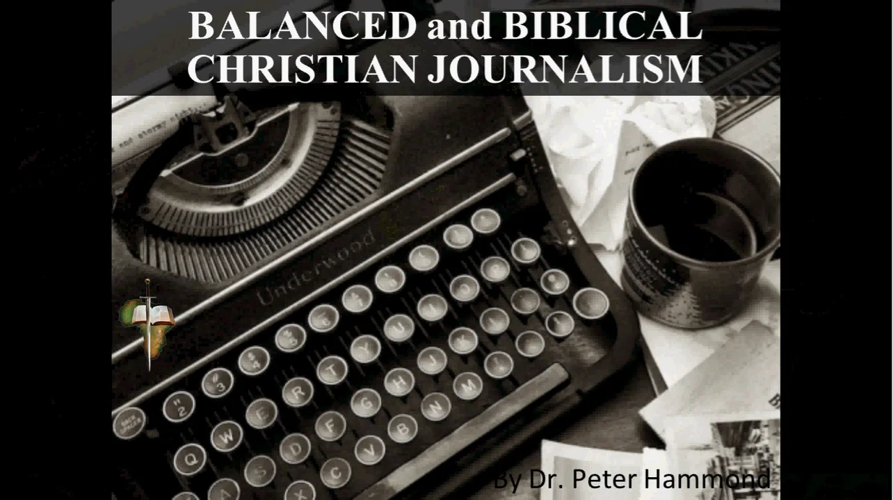 Balanced and Biblical Christian Journalism on Vimeo