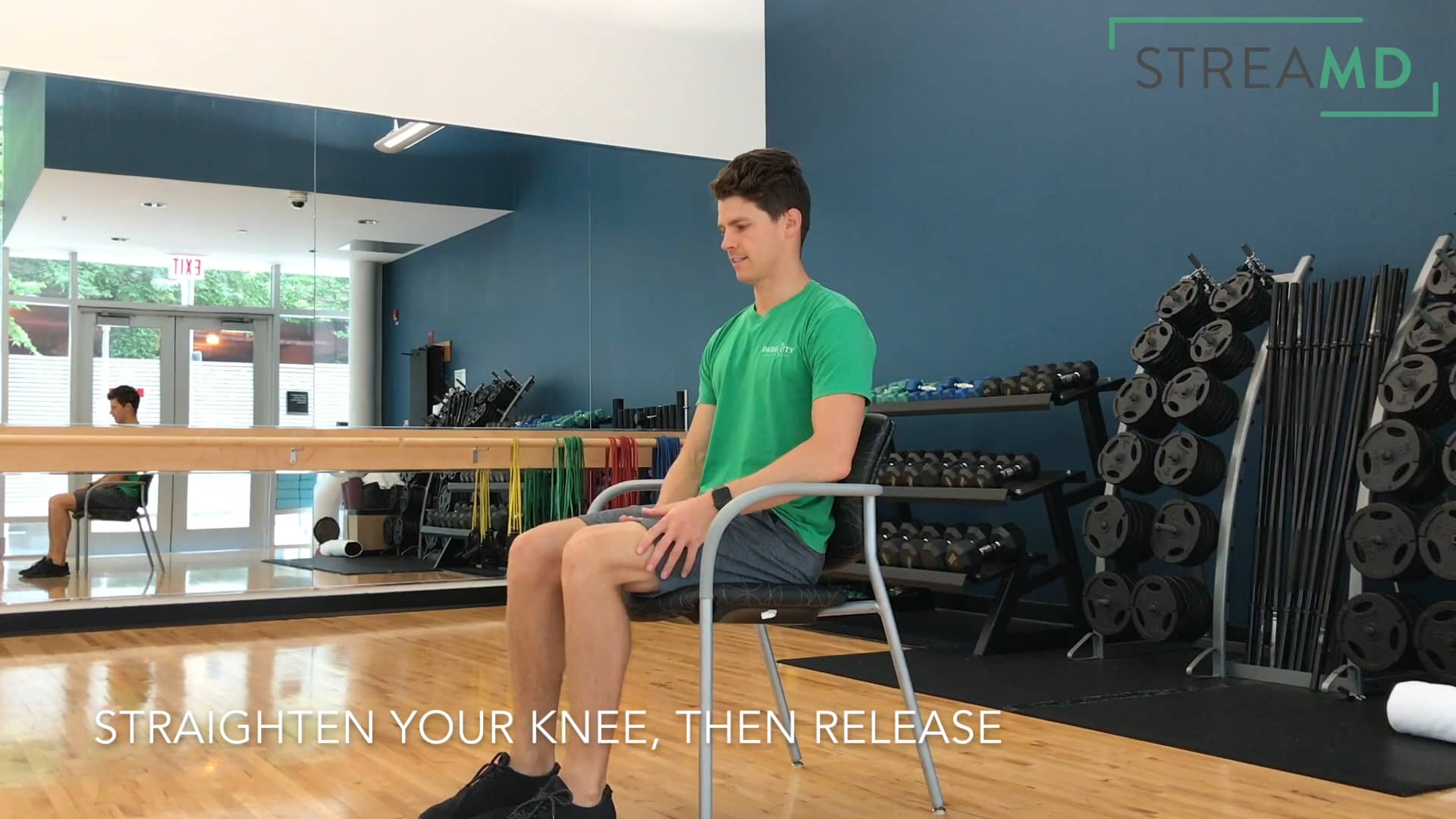 TKA_Seated Knee Extensions on Vimeo