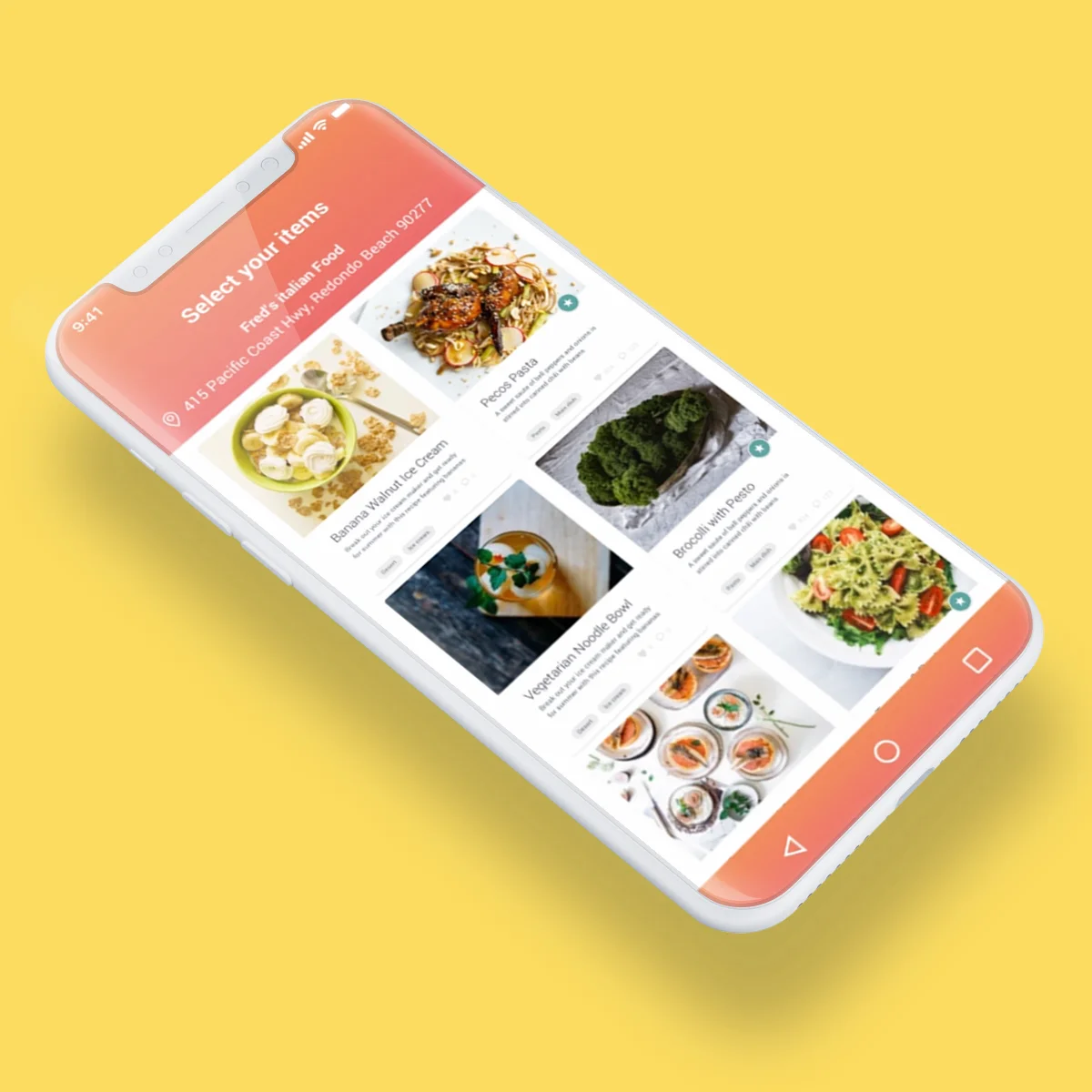 Food App Animation on Vimeo