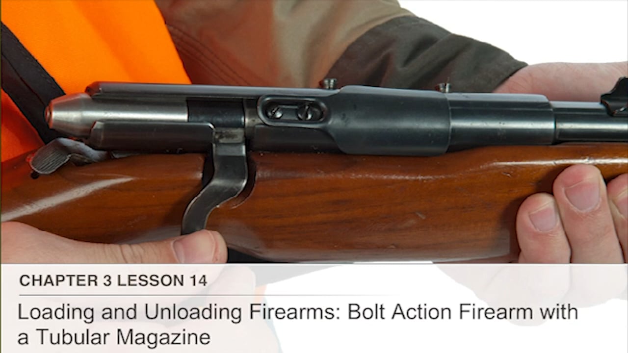 HunterEdCourse 3.14 - Loading and Unloading Firearms: Bolt Action ...