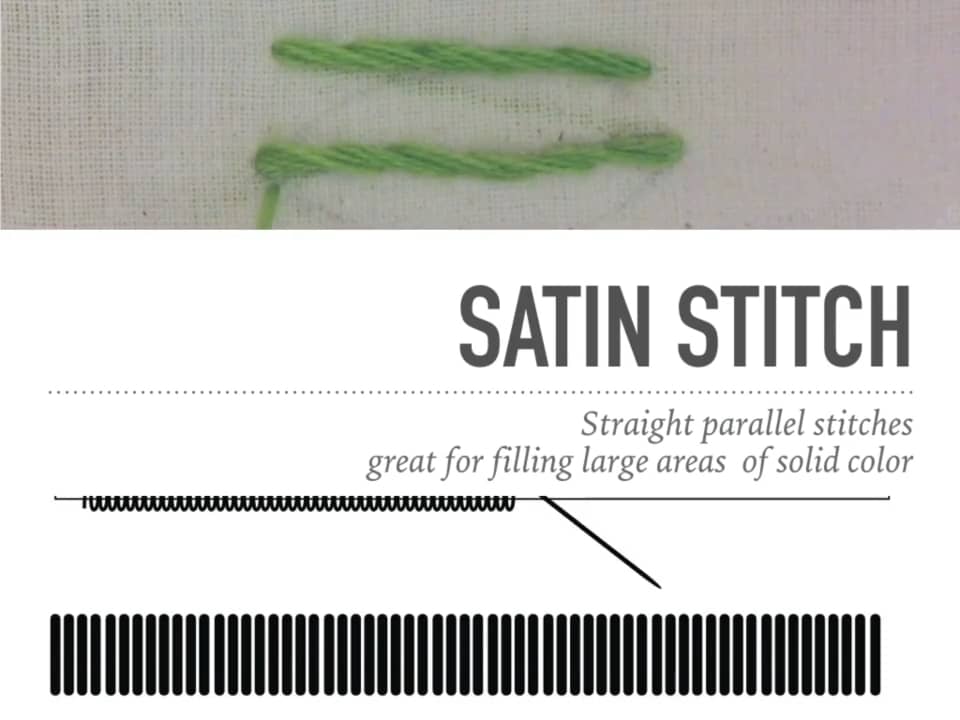 Stitch Series: 7-Satin Stitch on Vimeo
