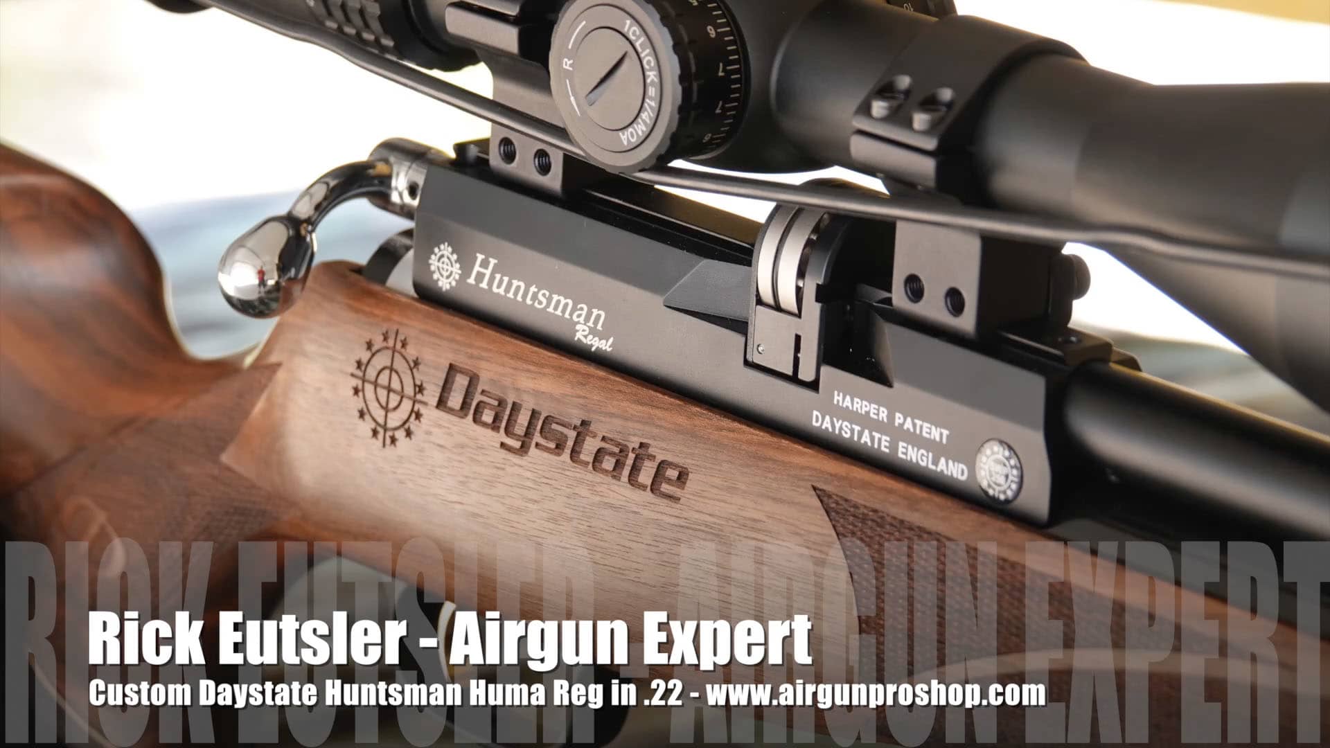 Daystate Huntsman Regal XL with Huma Regulator on Vimeo