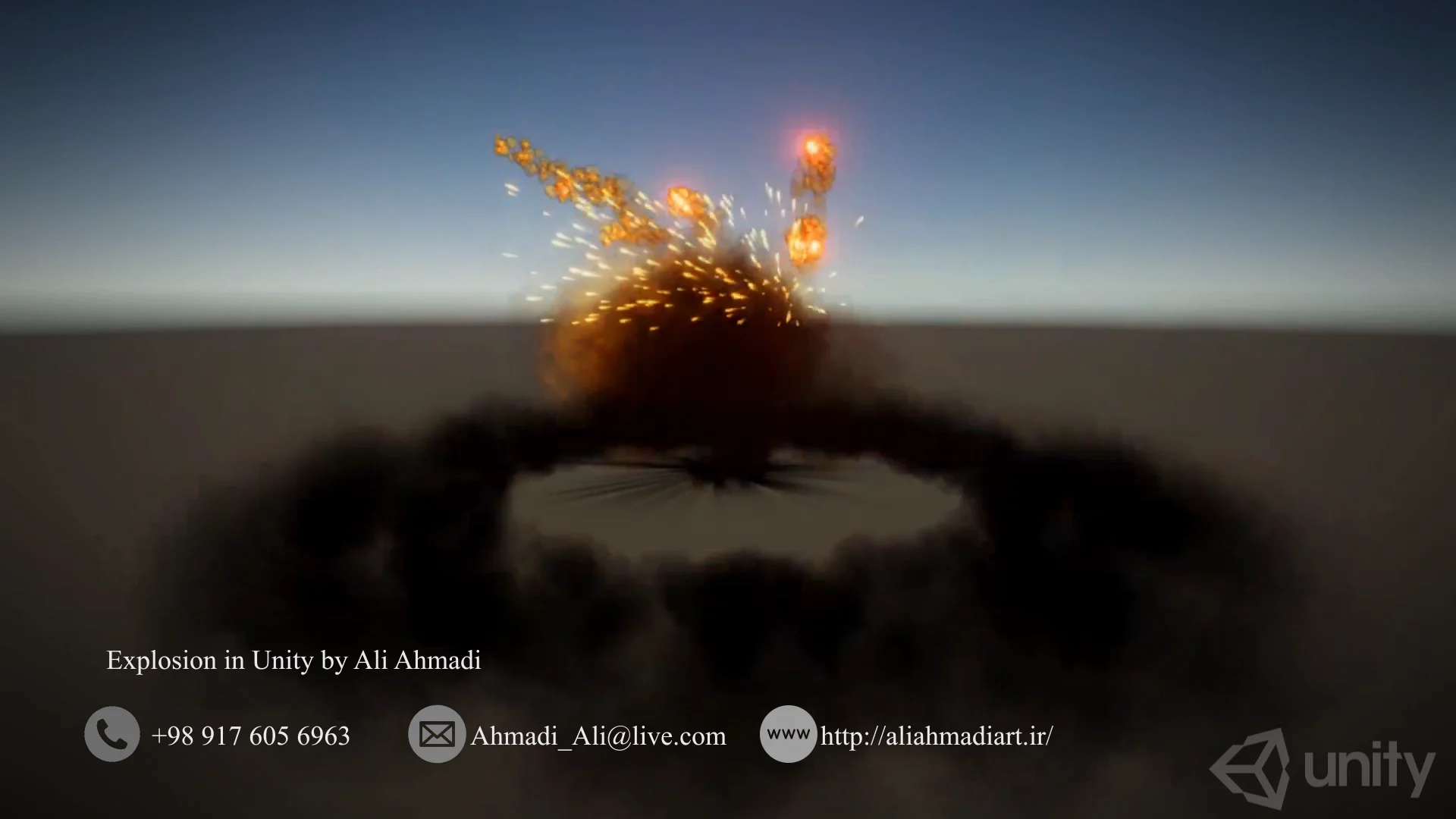 Realistic Explosion in Unity game engine on Vimeo