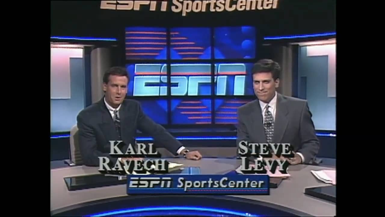 Steve Levy: First SportsCenter on Vimeo