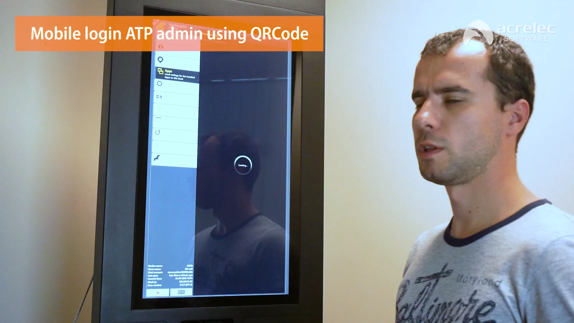 Mobile login ATP admin using QRCode on Vimeo