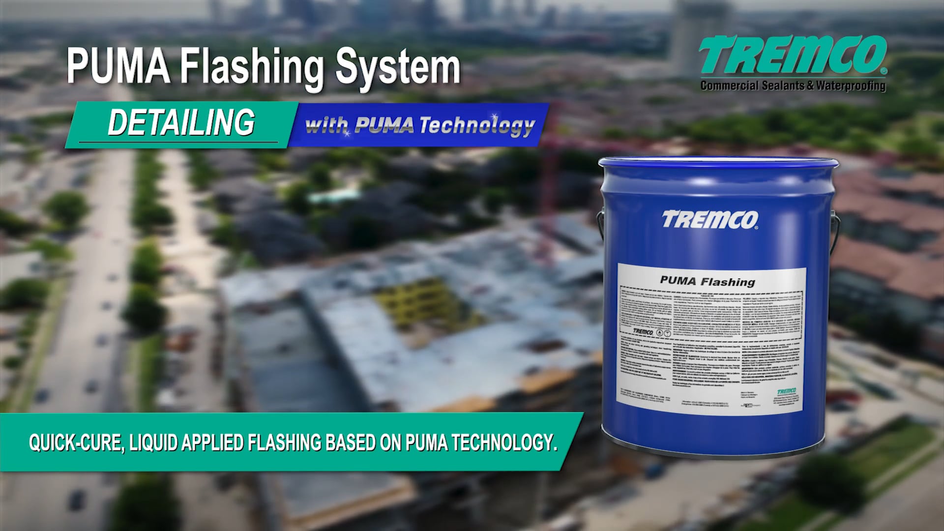 Puma Flashing System on Vimeo