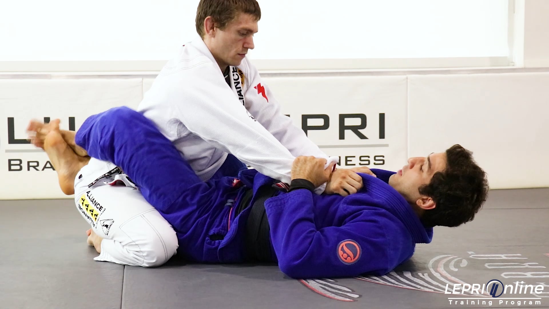 Lepri BJJ Online Training: Closed Guard Flower Sweep to Mount