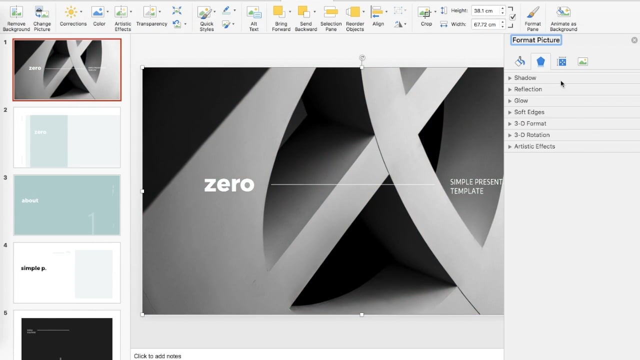 ZERO Presentation Template on Vimeo
