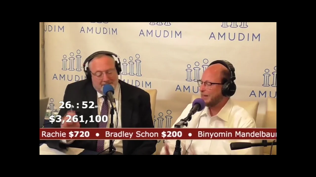 Pinny Taub speaks at the Legacy of Mendy Klein A”H event, benefiting ...