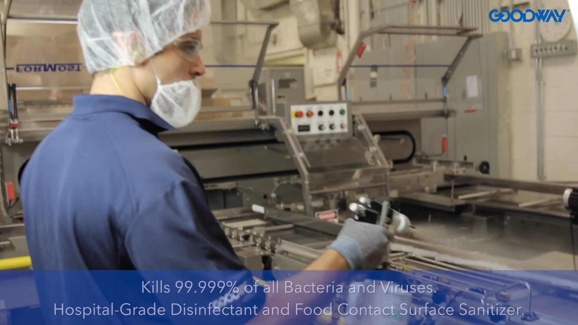 Goodway Technologies BIOSPRAY® Surface Sanitation System on Vimeo