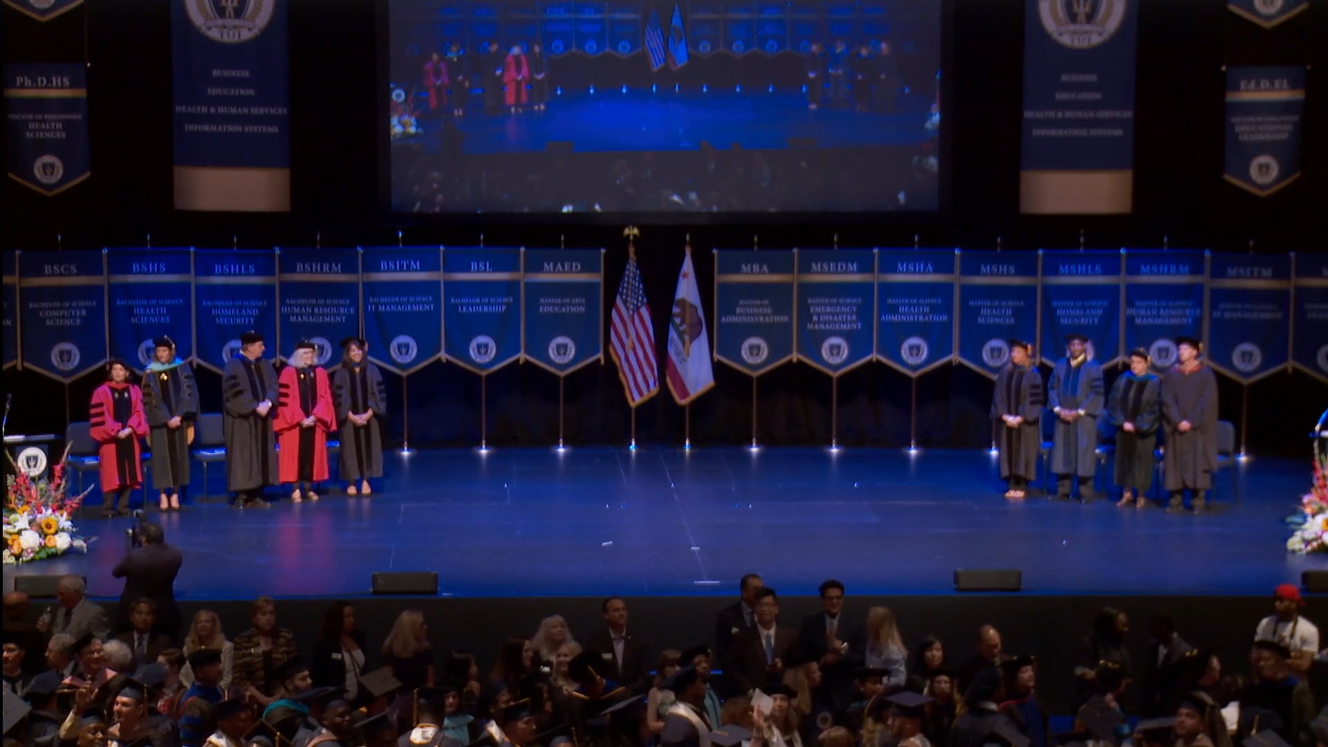 Part 0. Seating of Graduates and Guest Pre-Ceremony. Trident University ...