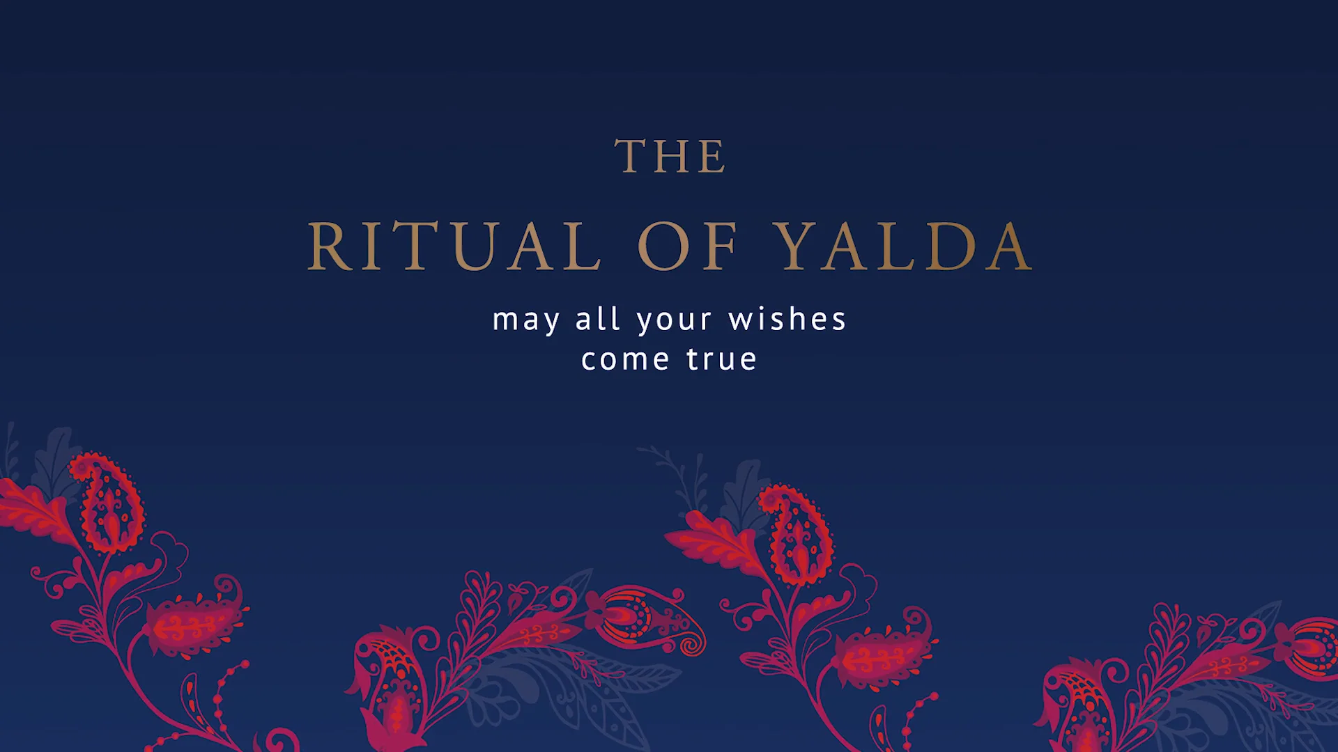 Appical - Storytelling of the Ritual of Yalda on Vimeo