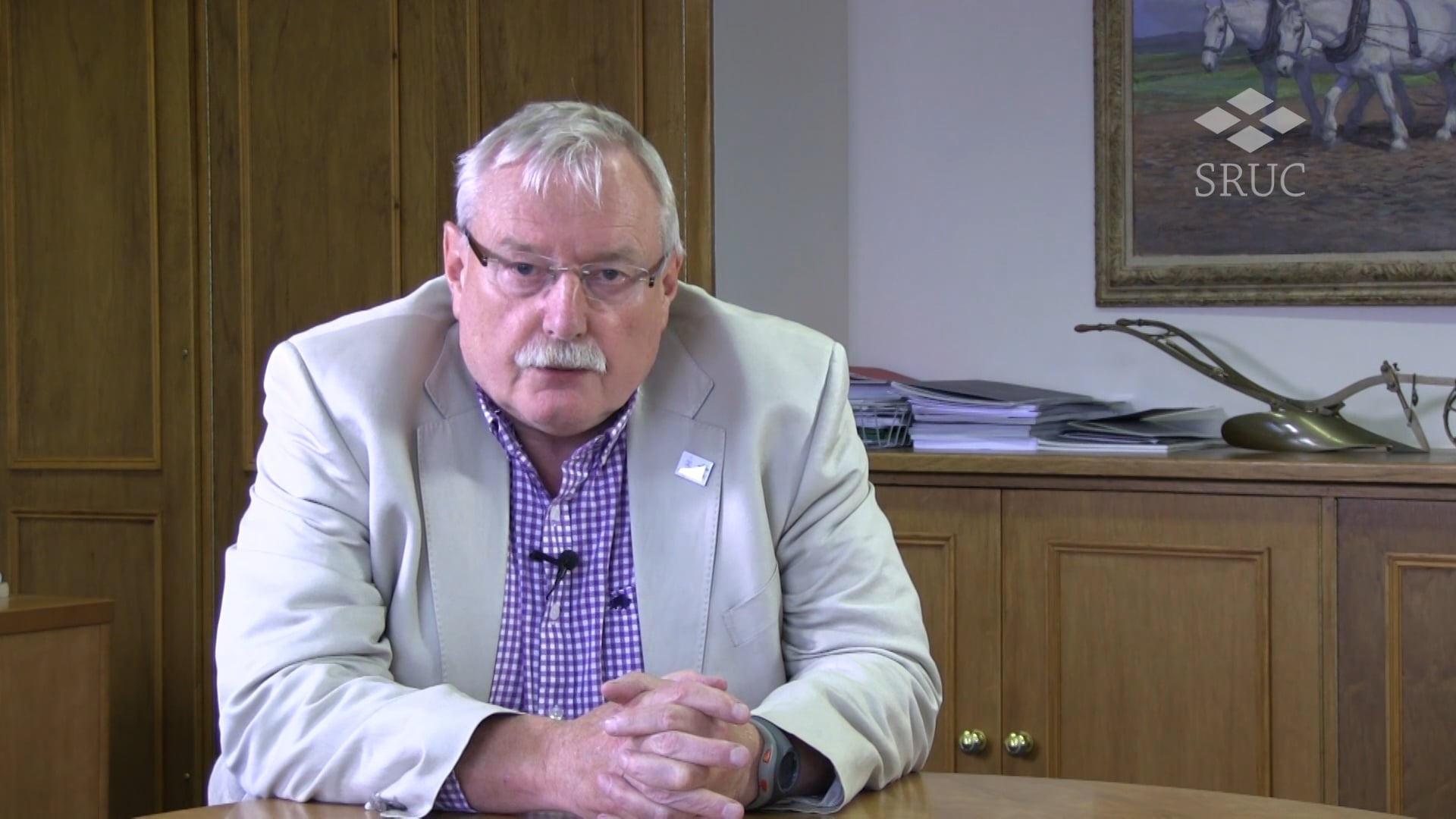 Professor Wayne Powell Welcomes Students to SRUC, 2018 on Vimeo