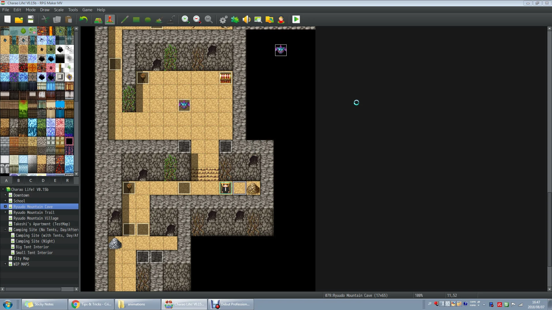 Charao Life! V0.15b Custom Critical Hit animation