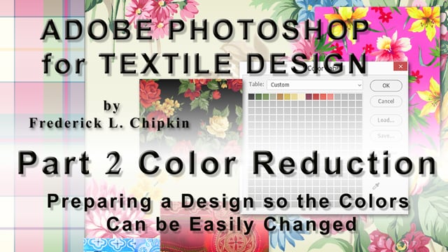 Adobe Photoshop for Textile Design on Vimeo