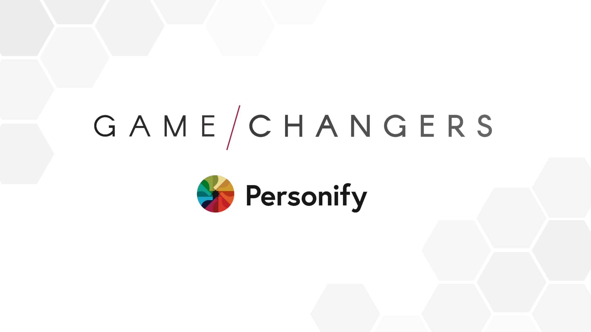 Meet the Personify Game Changers on Vimeo