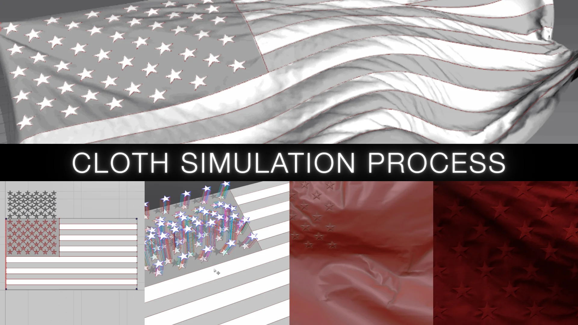 Cloth Simulation Process on Vimeo