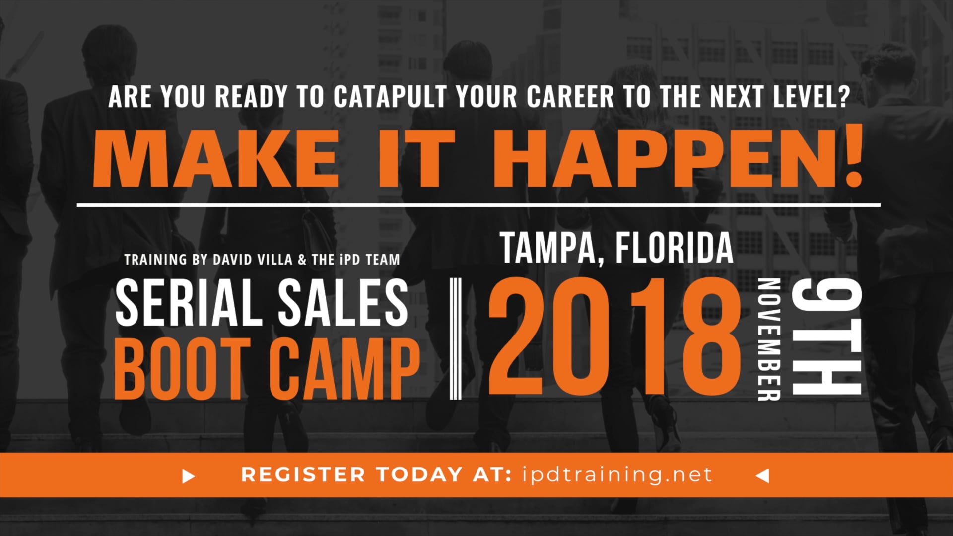Serial Sales Boot Camp November 9th 2018 on Vimeo