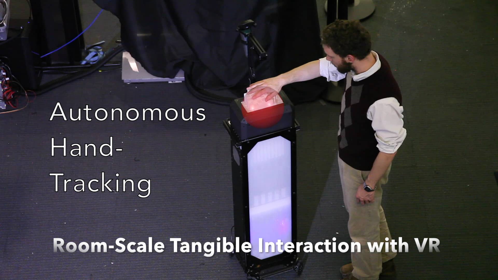 Mediate: A Spatial Tangible Interface for Mixed Reality on Vimeo