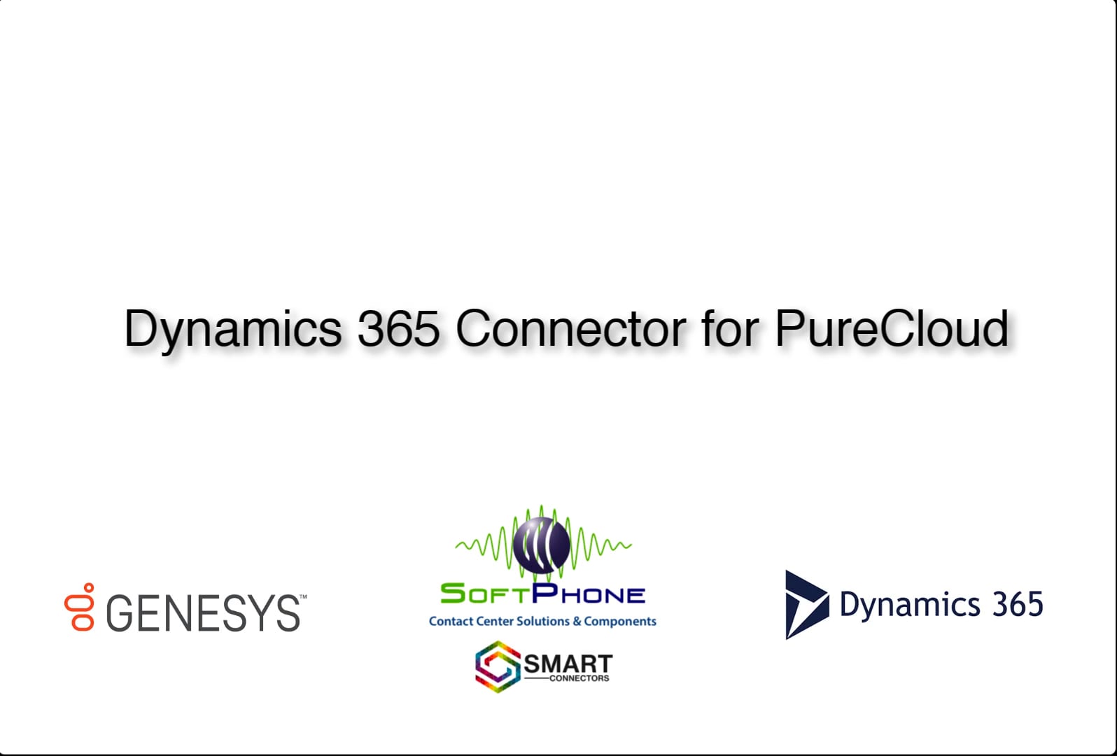 Microsoft Dynamics 365 Connector for Genesys Cloud on Vimeo
