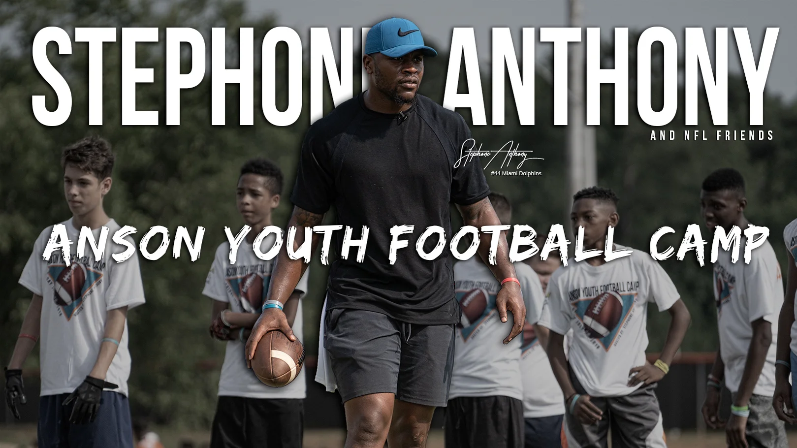 Stephone Anthony & NFL Friends: Anson Youth Football Camp [Highlight] on Vimeo